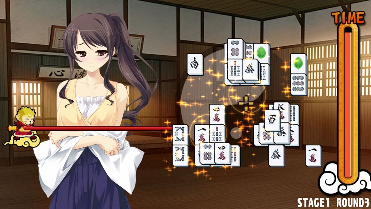 Pretty Girls Mahjong Solitaire official promotional image - MobyGames