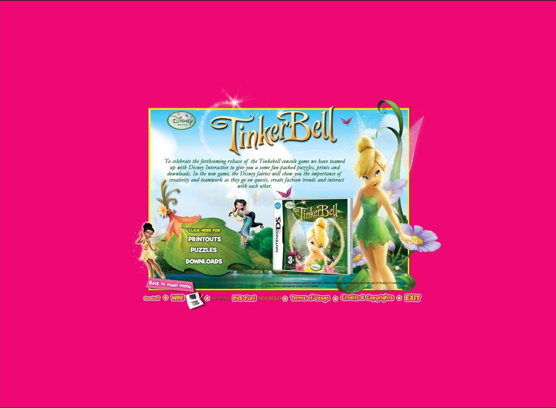 Disney Fairies: Tinker Bell official promotional image - MobyGames