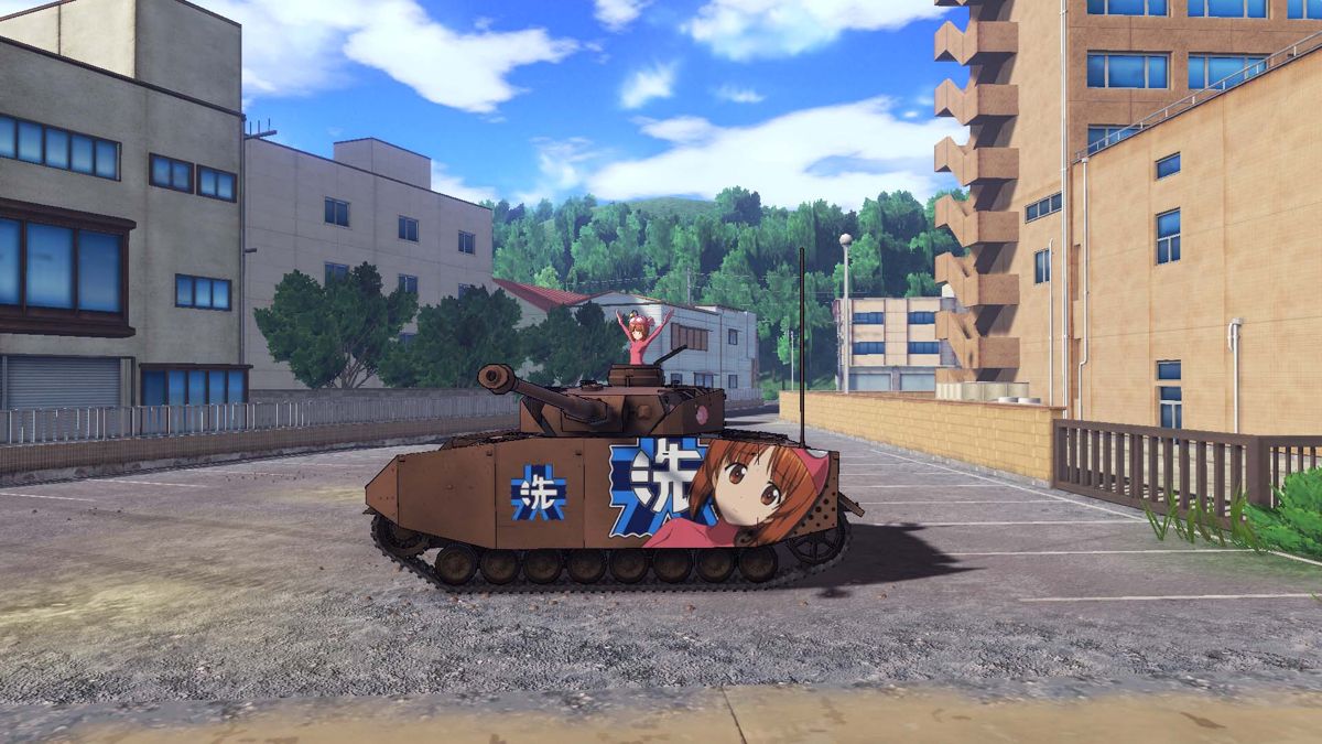 Girls und Panzer: Dream Tank Match - Character Model: Anglerfish Miho ...