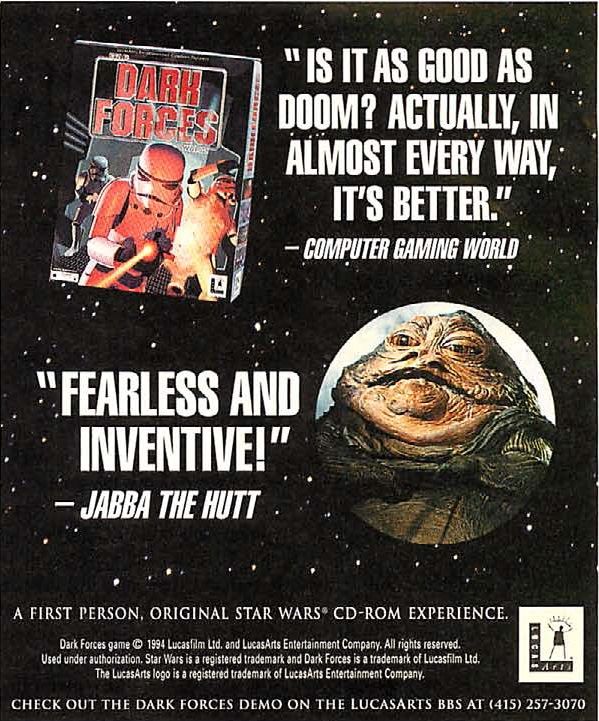 Star Wars: Dark Forces official promotional image - MobyGames