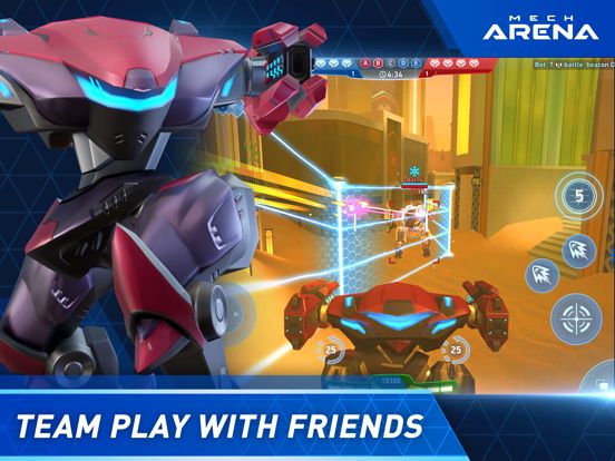 Mech Arena: Robot Showdown official promotional image - MobyGames