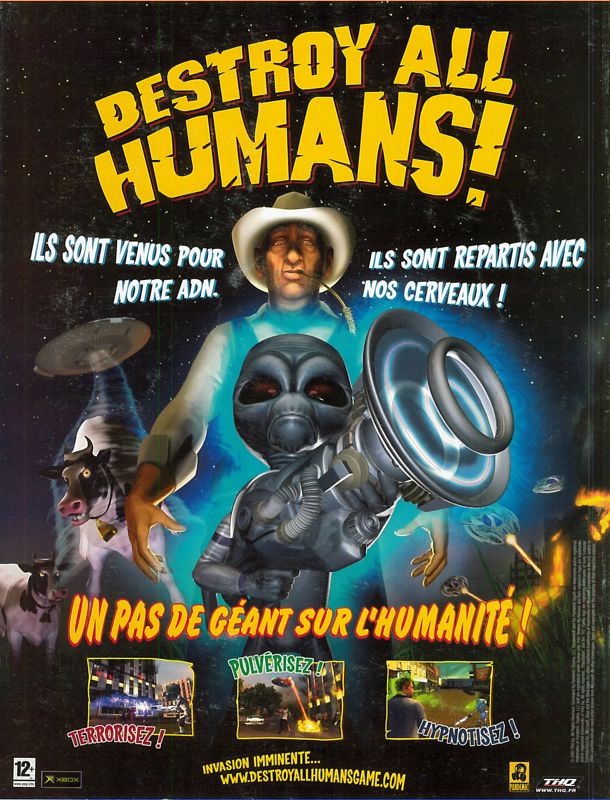 Destroy All Humans! official promotional image - MobyGames