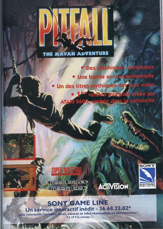 Pitfall: The Mayan Adventure official promotional image - MobyGames