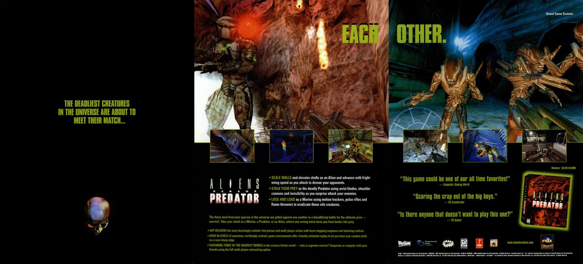 Aliens Versus Predator official promotional image - MobyGames