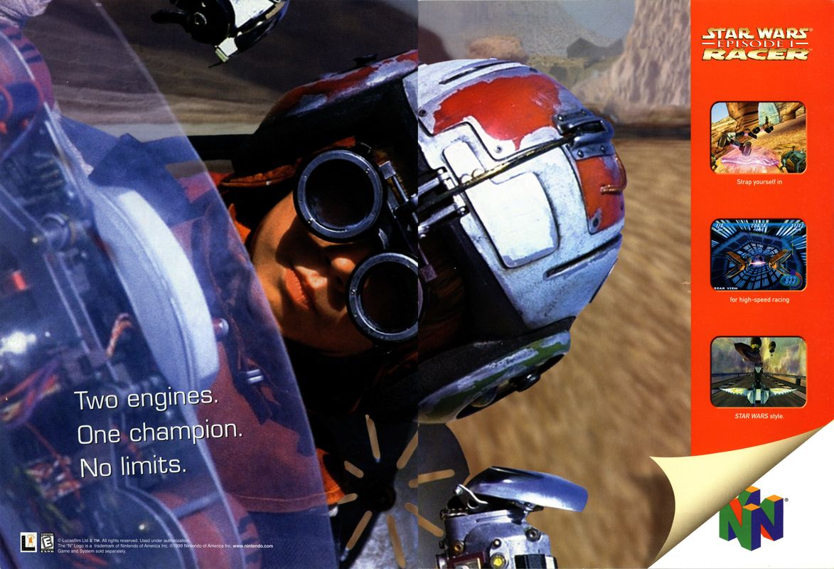 Star Wars: Episode I - Racer official promotional image - MobyGames