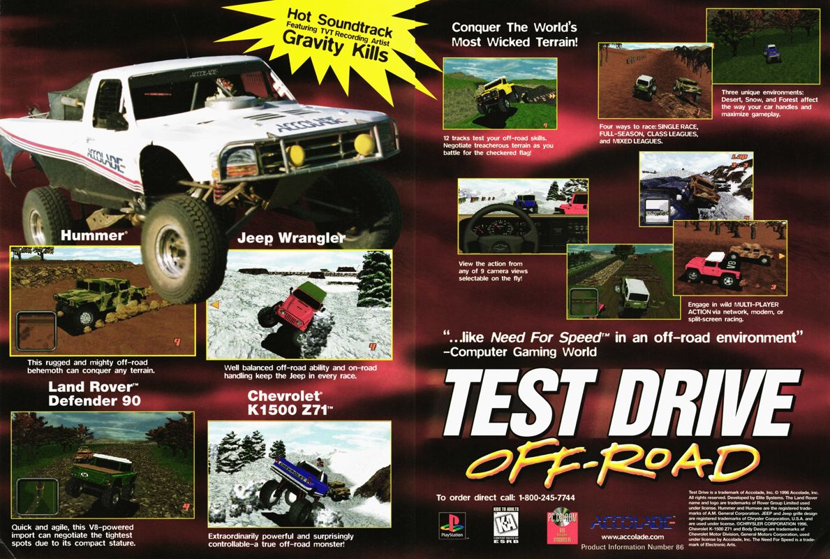 Test Drive: Off-Road official promotional image - MobyGames