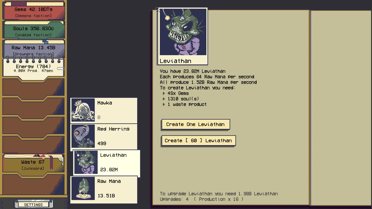 Underworld Idle official promotional image - MobyGames