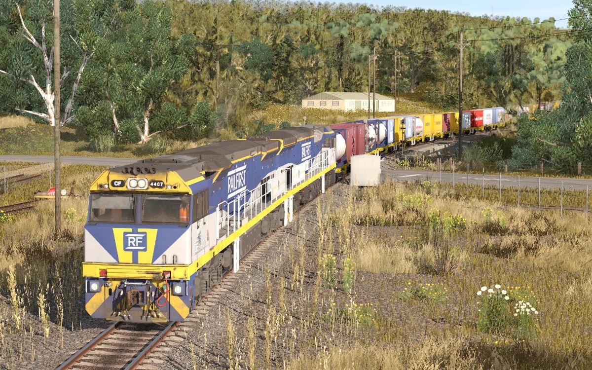 Trainz: CFCLA, RailFirst, Freightliner GE C44aci Pack official ...