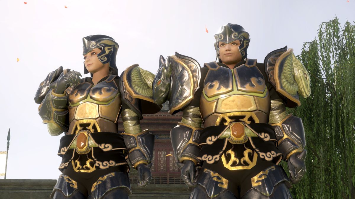 Dynasty Warriors 9: Empires - Unisex Custom Black Tortoise Armor Set ...