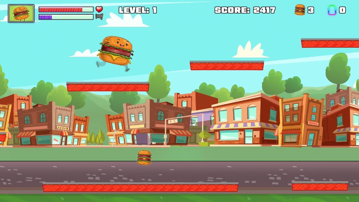 Burger Run official promotional image - MobyGames