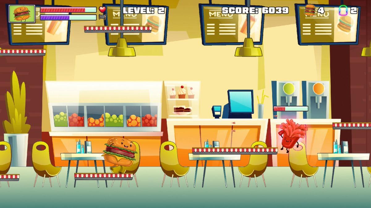 Burger Run official promotional image - MobyGames