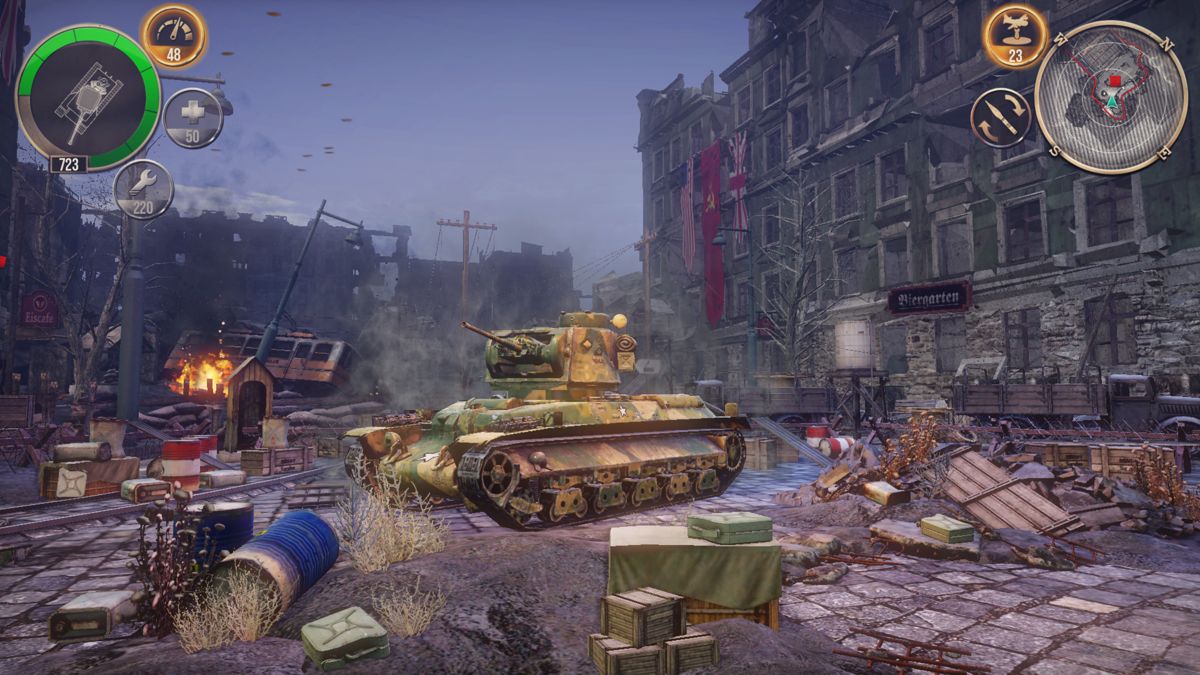 Infinite Tanks WW2 official promotional image - MobyGames