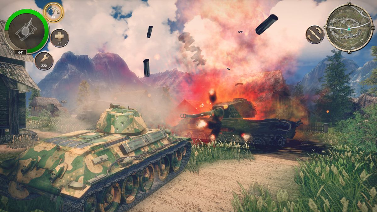 Infinite Tanks WW2 official promotional image - MobyGames