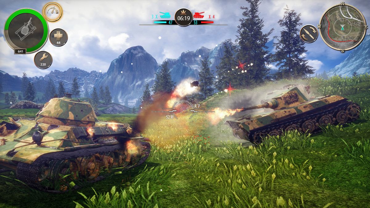 Infinite Tanks WW2 official promotional image - MobyGames