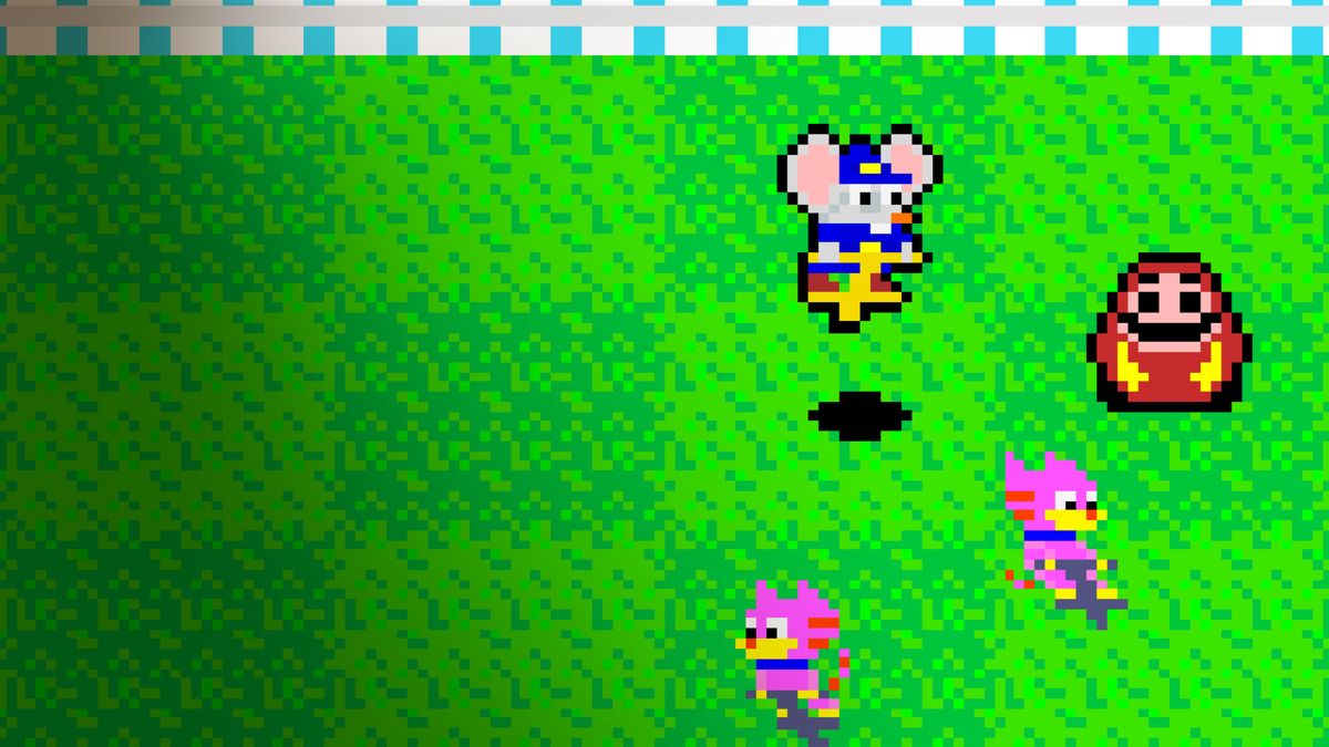 Hopping Mappy official promotional image - MobyGames