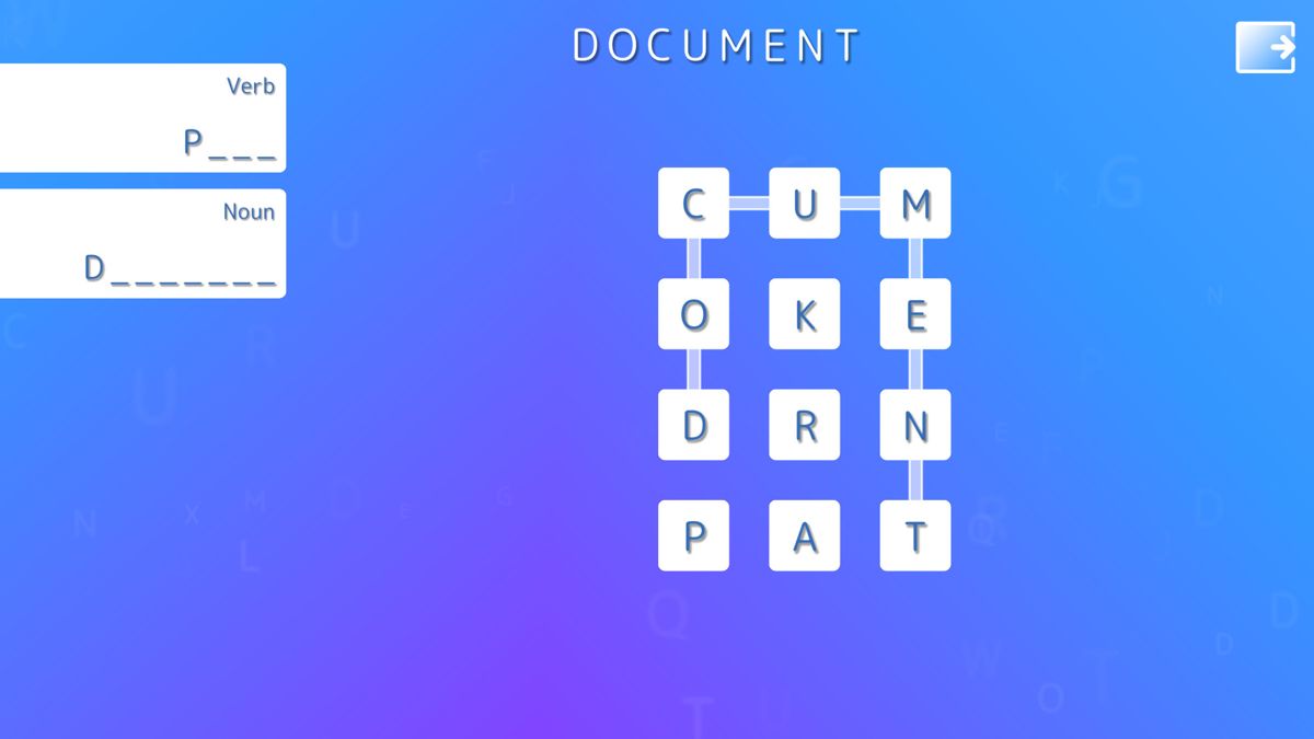 Mini Words official promotional image - MobyGames