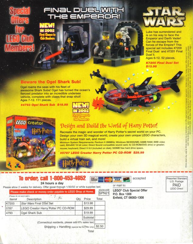 LEGO Creator: Harry Potter official promotional image - MobyGames