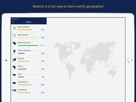 Seterra official promotional image - MobyGames