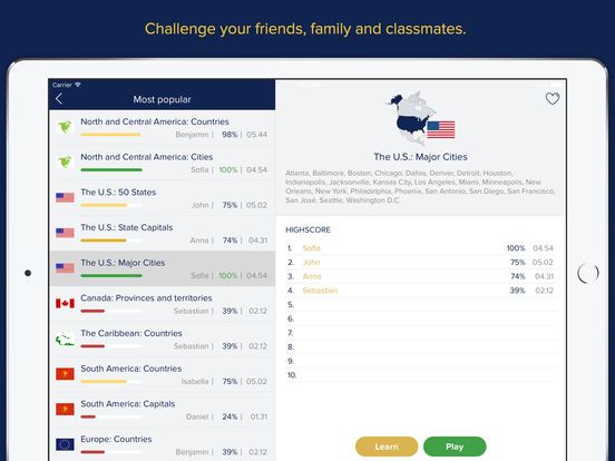 Seterra official promotional image - MobyGames