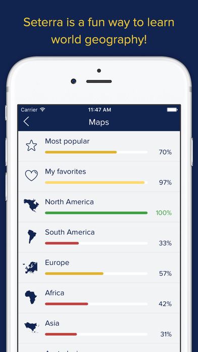 Seterra official promotional image - MobyGames
