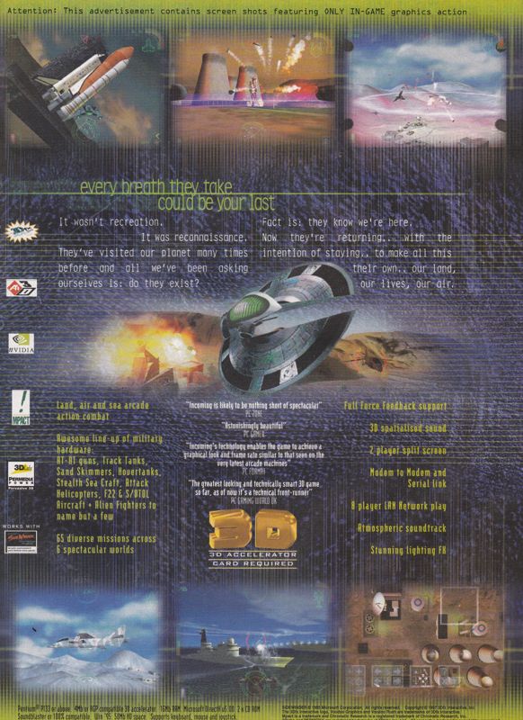 Incoming: The Final Conflict official promotional image - MobyGames