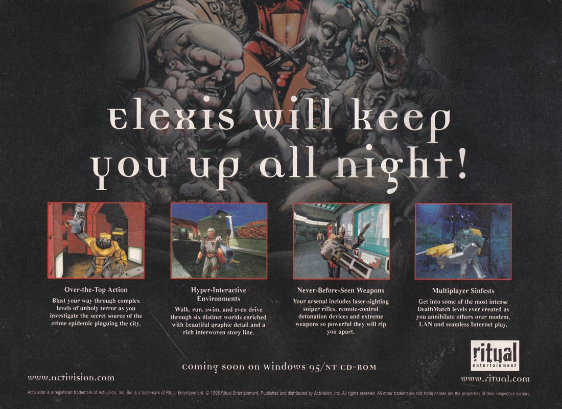 SiN official promotional image - MobyGames