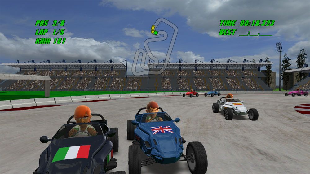 Avatar Racedrome official promotional image - MobyGames