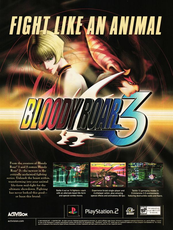 Bloody Roar 3 official promotional image - MobyGames