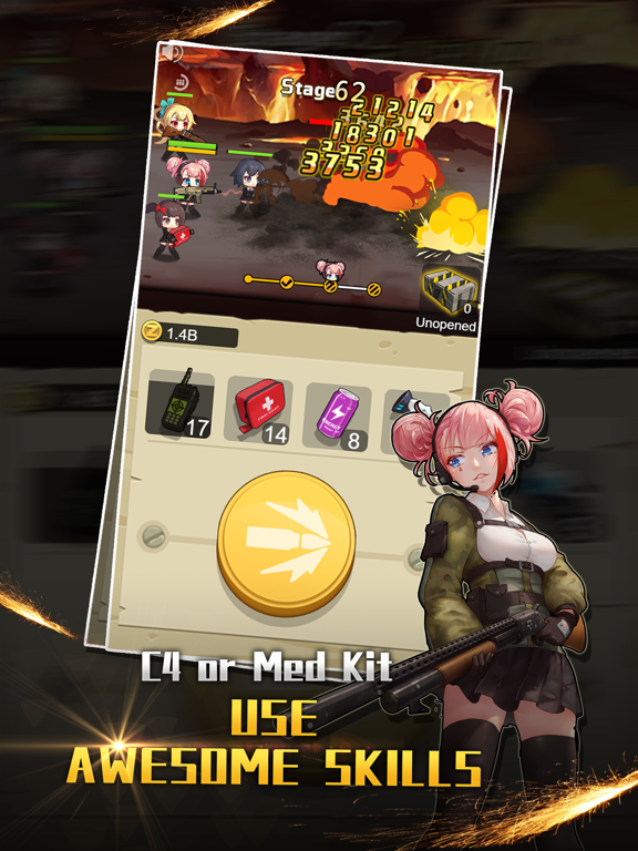 Merge Rush Z official promotional image - MobyGames