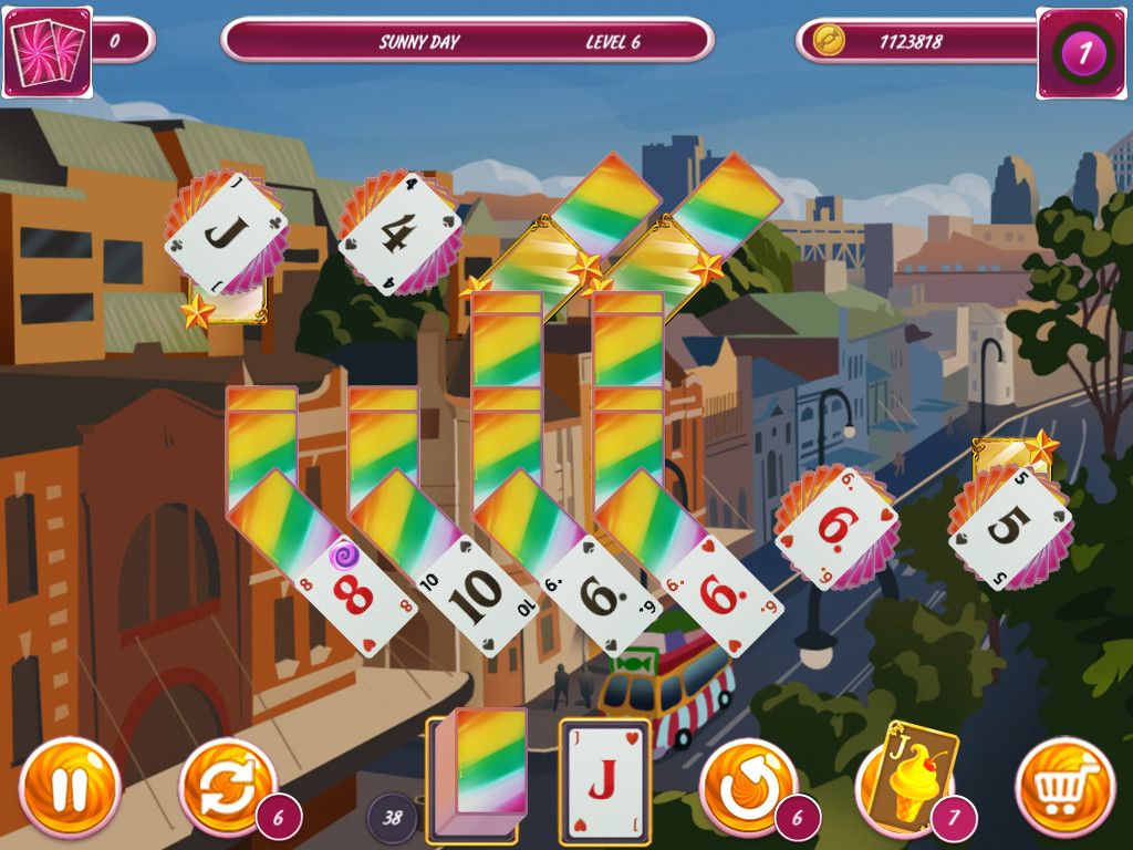 Bonbon Solitaire official promotional image - MobyGames