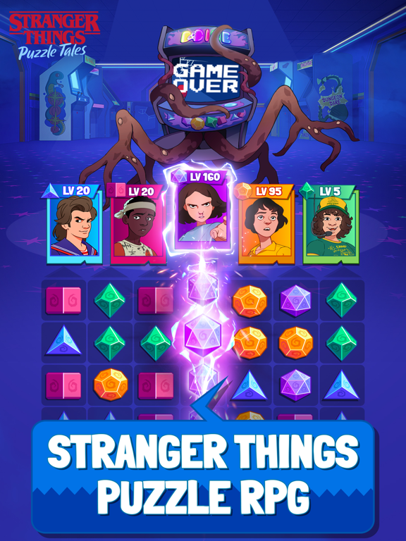 Stranger Things: Puzzle Tales official promotional image - MobyGames