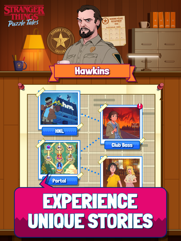 Stranger Things: Puzzle Tales official promotional image - MobyGames