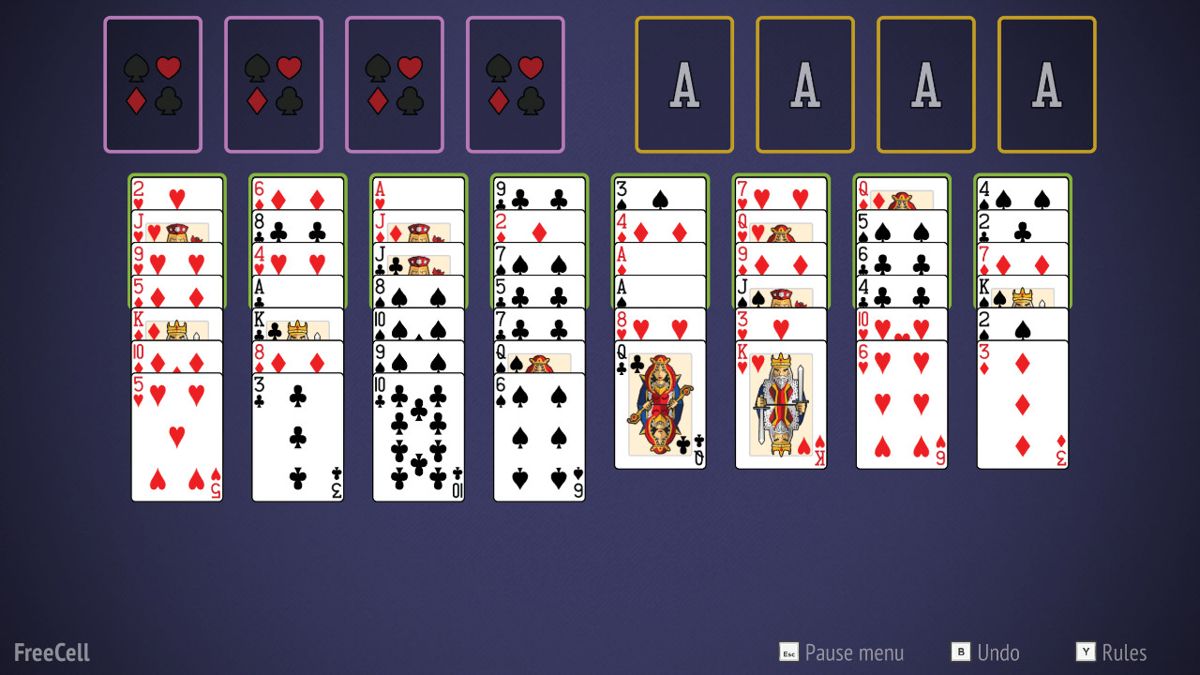 FreeCell Solitaire Collection official promotional image - MobyGames