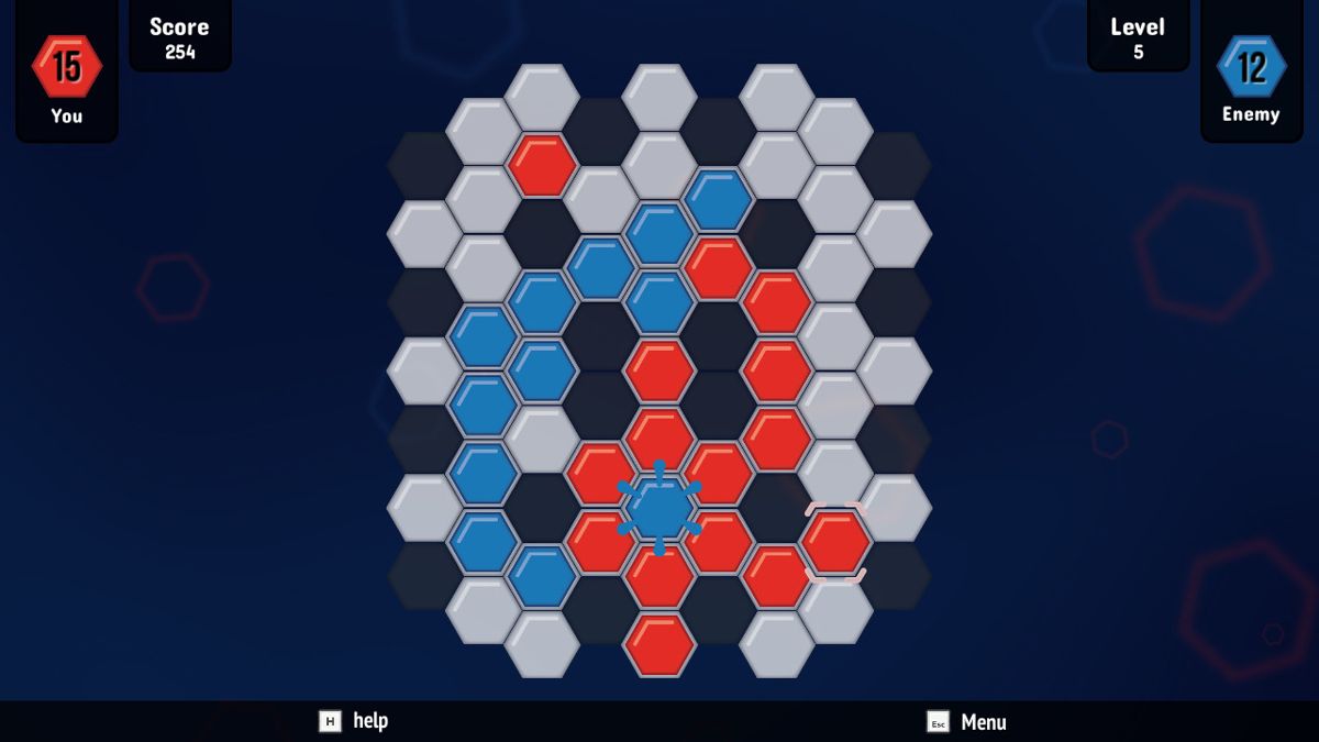 Hexxagon: Board Game official promotional image - MobyGames