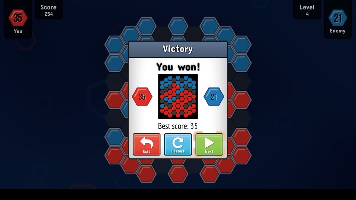 Hexxagon: Board Game official promotional image - MobyGames