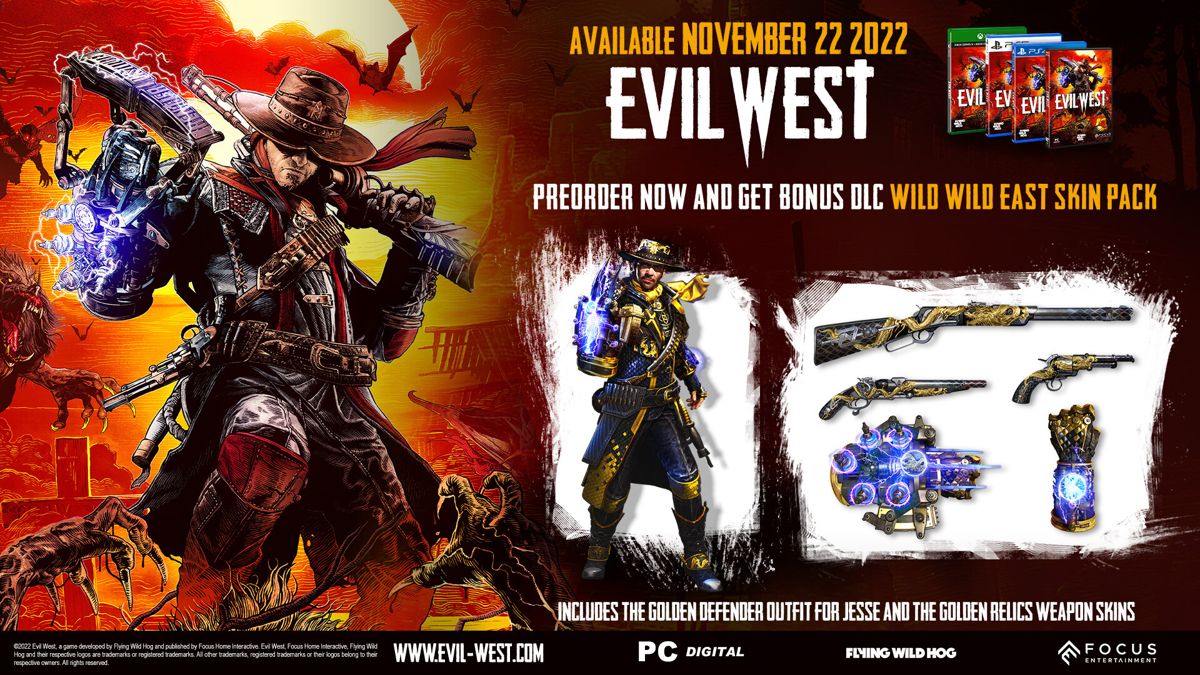 Evil West official promotional image - MobyGames