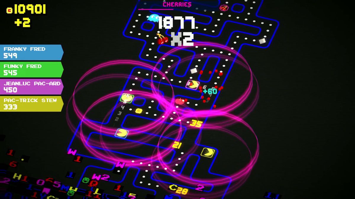 Pac-Man 256 official promotional image - MobyGames