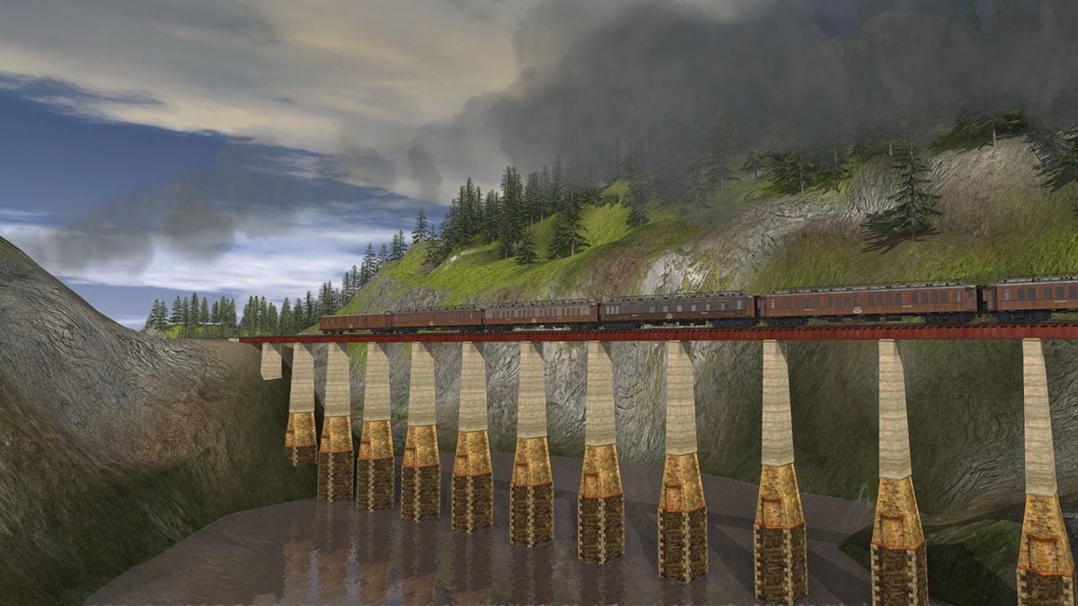 Trainz Plus: Orient Express Trainset official promotional image - MobyGames