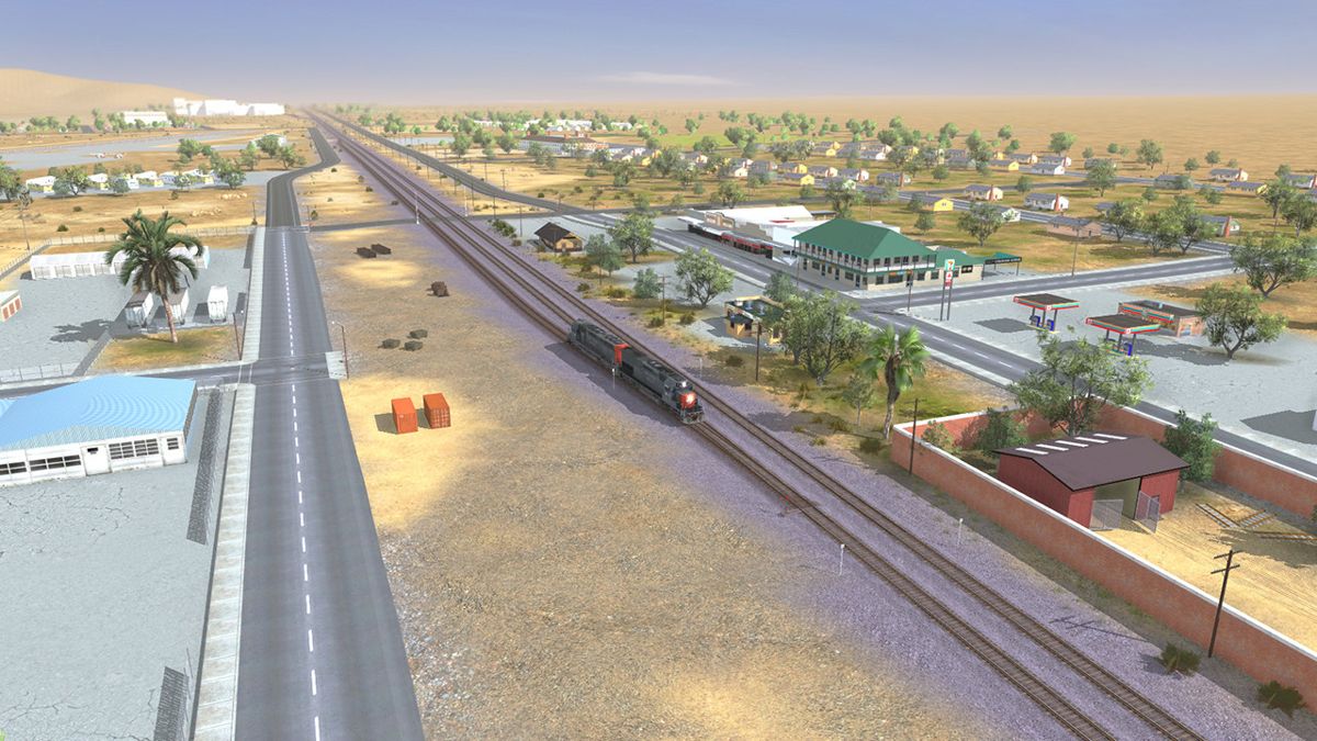 Trainz Plus: Mojave Sub Division official promotional image - MobyGames