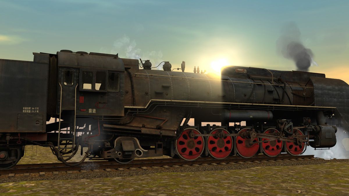 Trainz Plus: QJ Steam Locomotive official promotional image - MobyGames