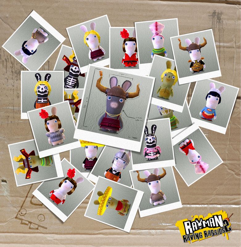 Rayman: Raving Rabbids 2 official promotional image - MobyGames