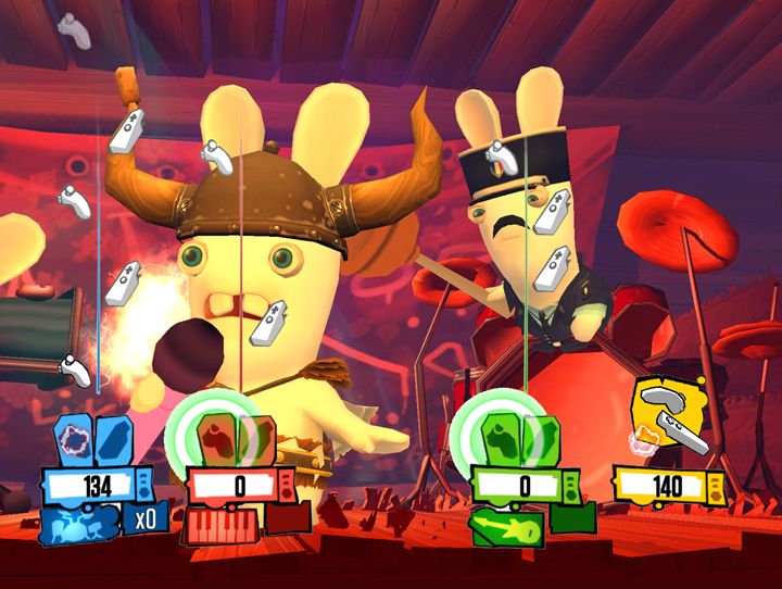 Rayman: Raving Rabbids 2 official promotional image - MobyGames