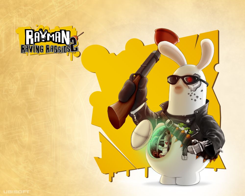 Rayman: Raving Rabbids 2 official promotional image - MobyGames