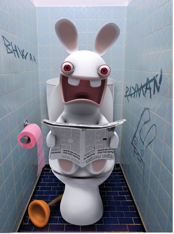 Rayman: Raving Rabbids 2 official promotional image - MobyGames