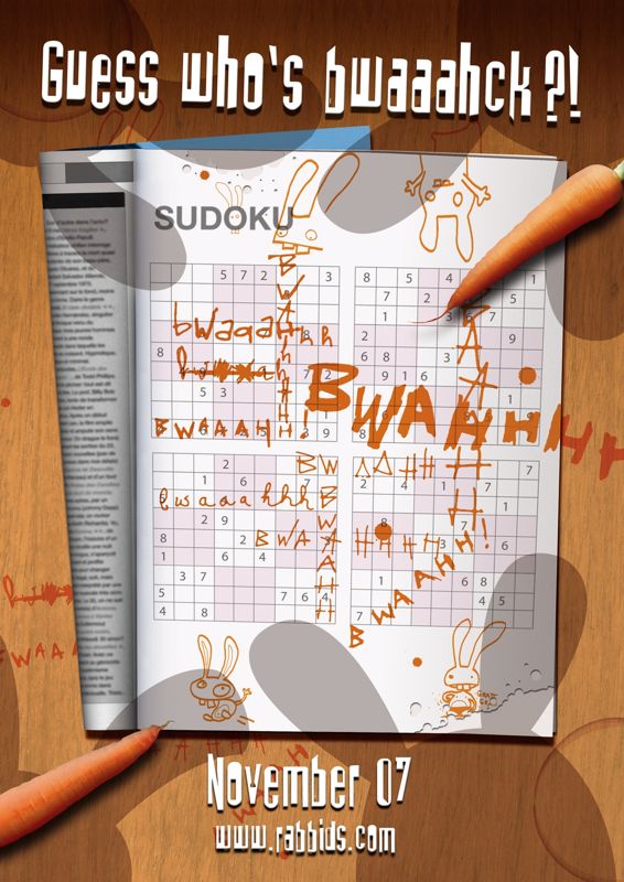 Rayman: Raving Rabbids 2 official promotional image - MobyGames