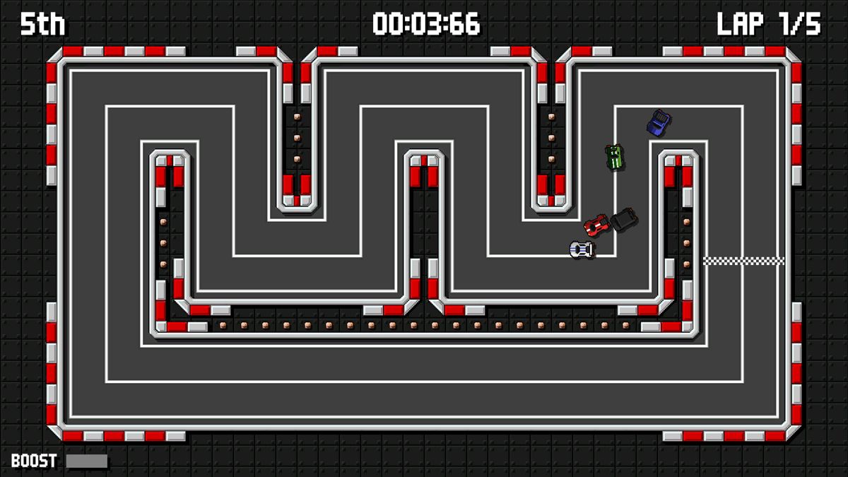 Retro Pixel Racers official promotional image - MobyGames