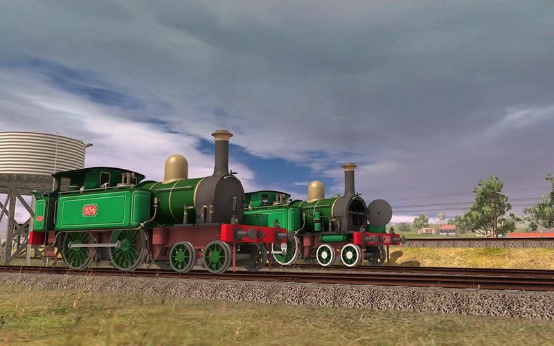 Trainz Plus: VR M Class 4-4-0 - Early 2 Tone Green official promotional ...