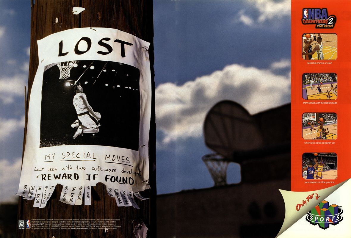 NBA Courtside 2: Featuring Kobe Bryant official promotional image ...