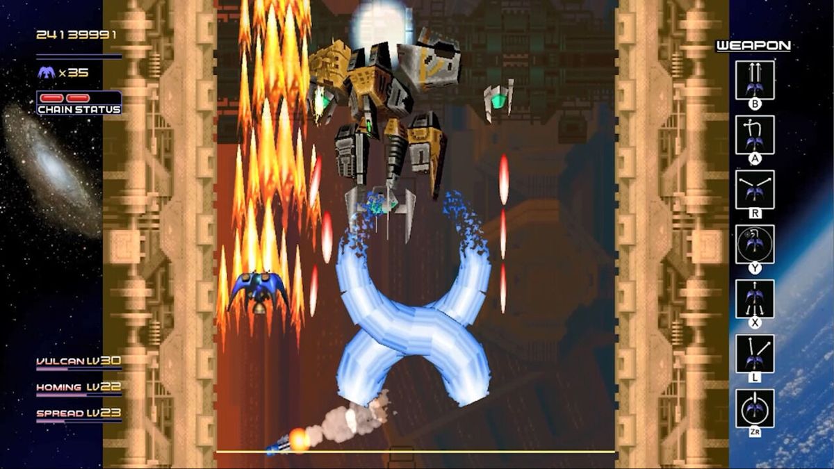 Radiant Silvergun official promotional image - MobyGames