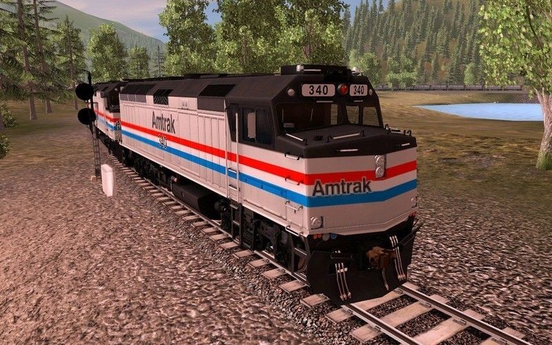 Trainz Plus: Amtrak F40PH 2 pack official promotional image - MobyGames